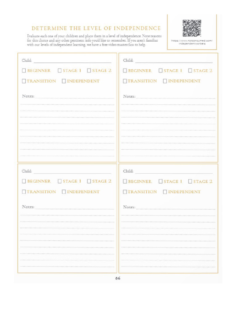 Not Consumed Homeschooling Planner pages | PDF