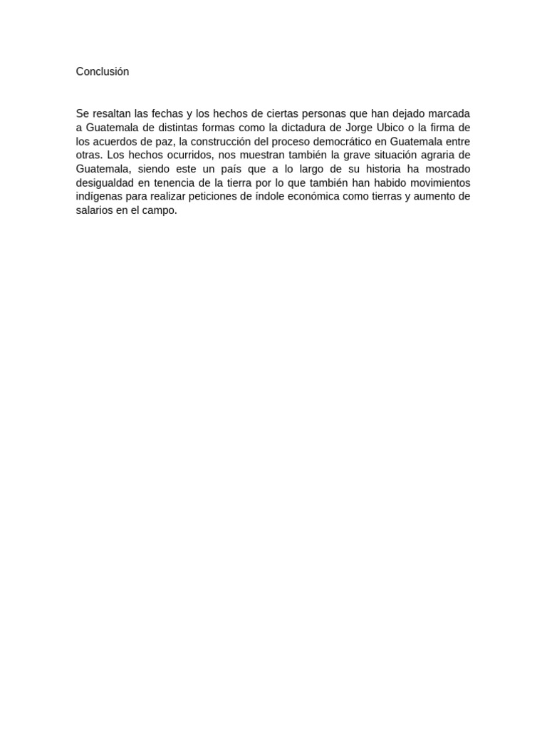 Conclusión Del Tema | PDF