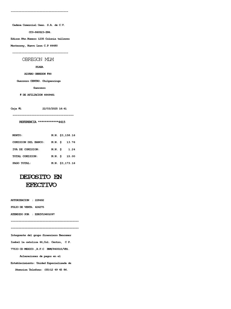 Formato Ticket | PDF