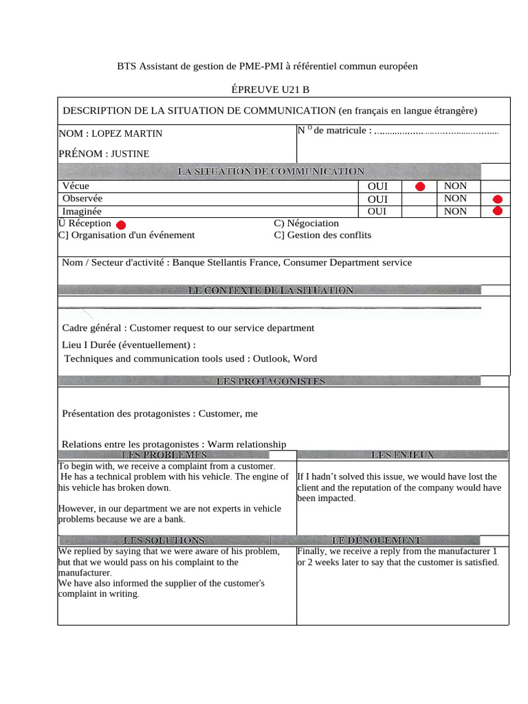 Gestion de la communication client PME-PMI | PDF
