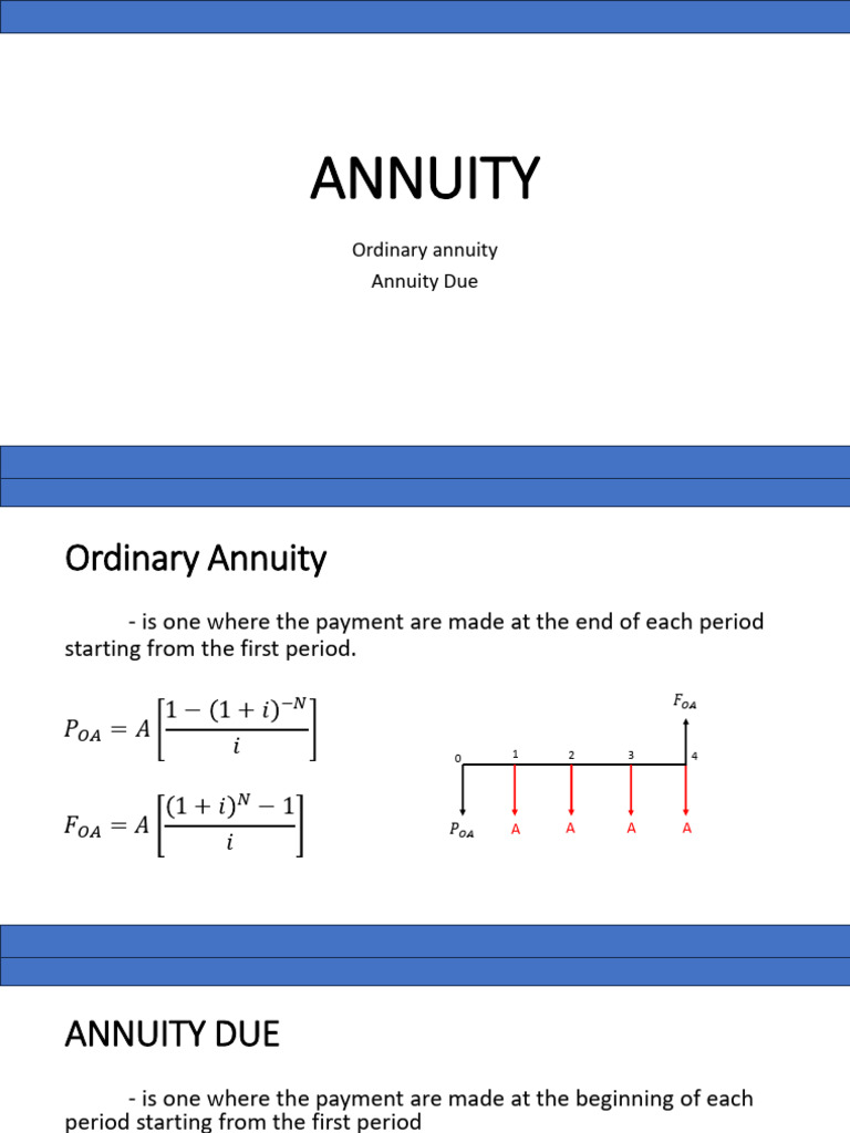 ANNUITY | PDF