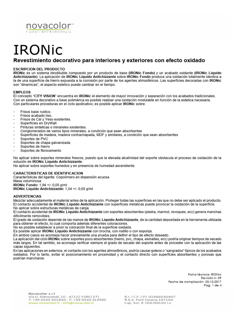 IRONIC | PDF | Lima (Material) | Cepillo