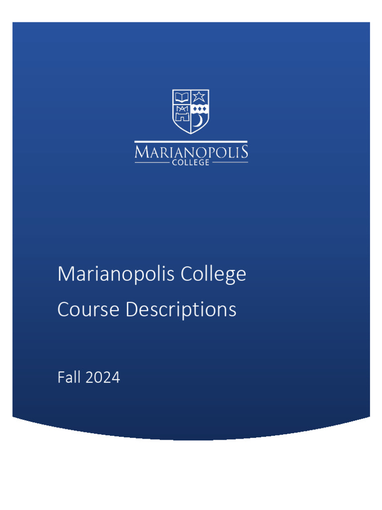 Fall 2024 - Course Descriptions | PDF | Human Behavior | Psychology