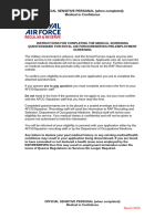 RAF Application Process Guide | PDF | Request For Information