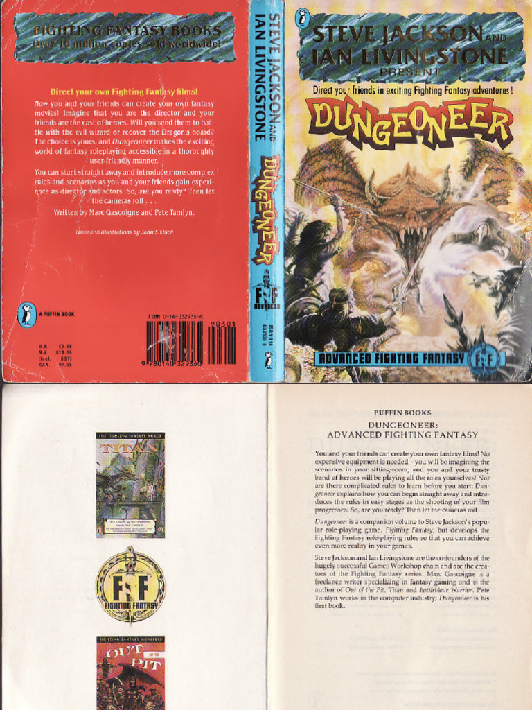 Dungeoneer: Advanced Fighting Fantasy | PDF | Entertainment (General)