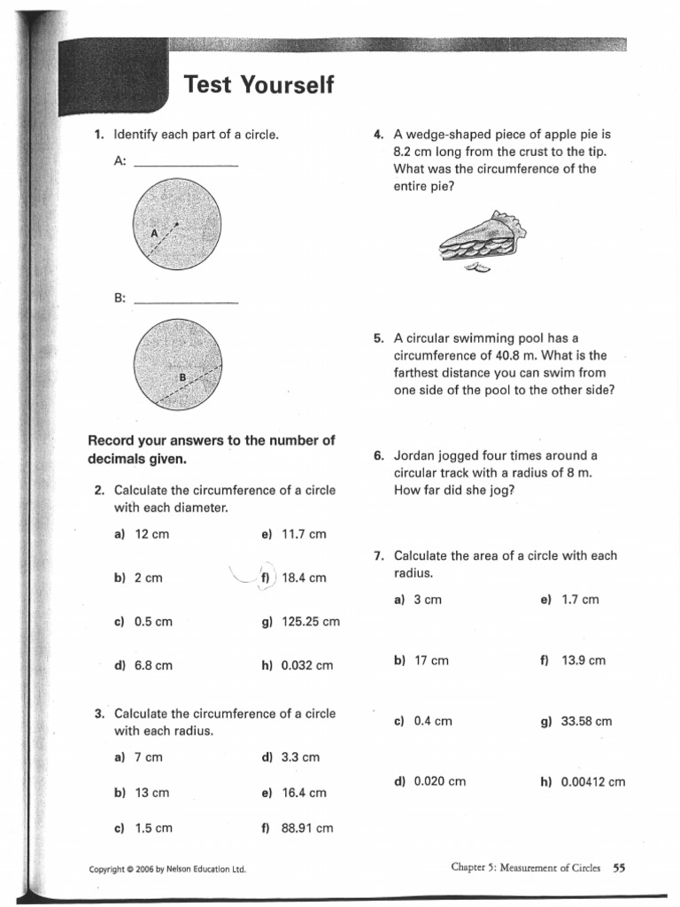 Ade8 Circles | PDF | Analytic Geometry | Triangle Geometry
