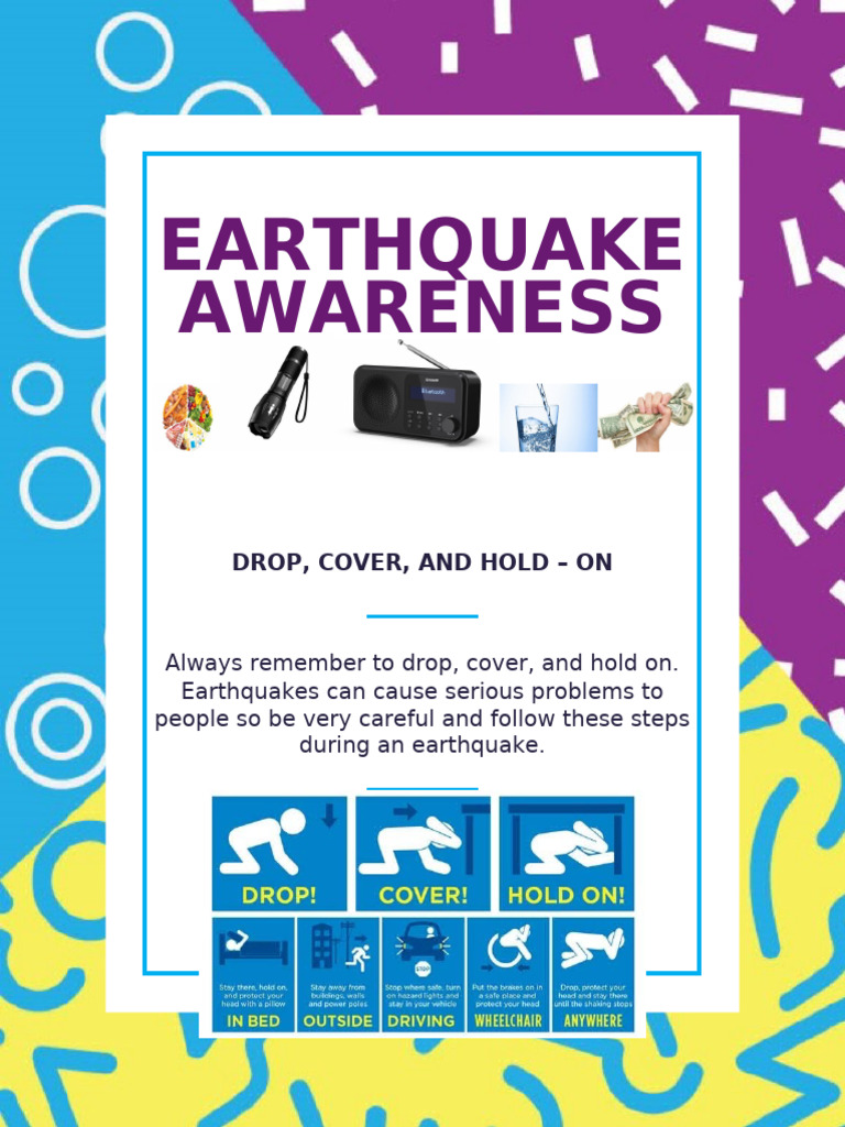 EarthQuake Awareness HFLE Flyer | PDF