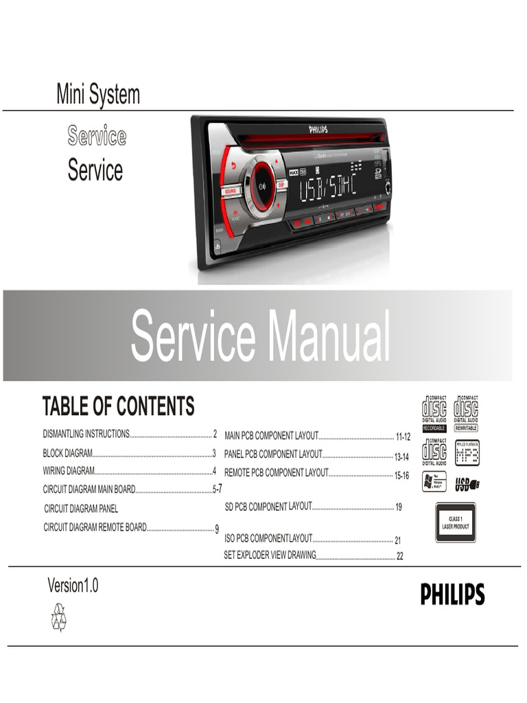 Philips Cem2100 Ver.1.0 | PDF | Printed Circuit Board | Electricity