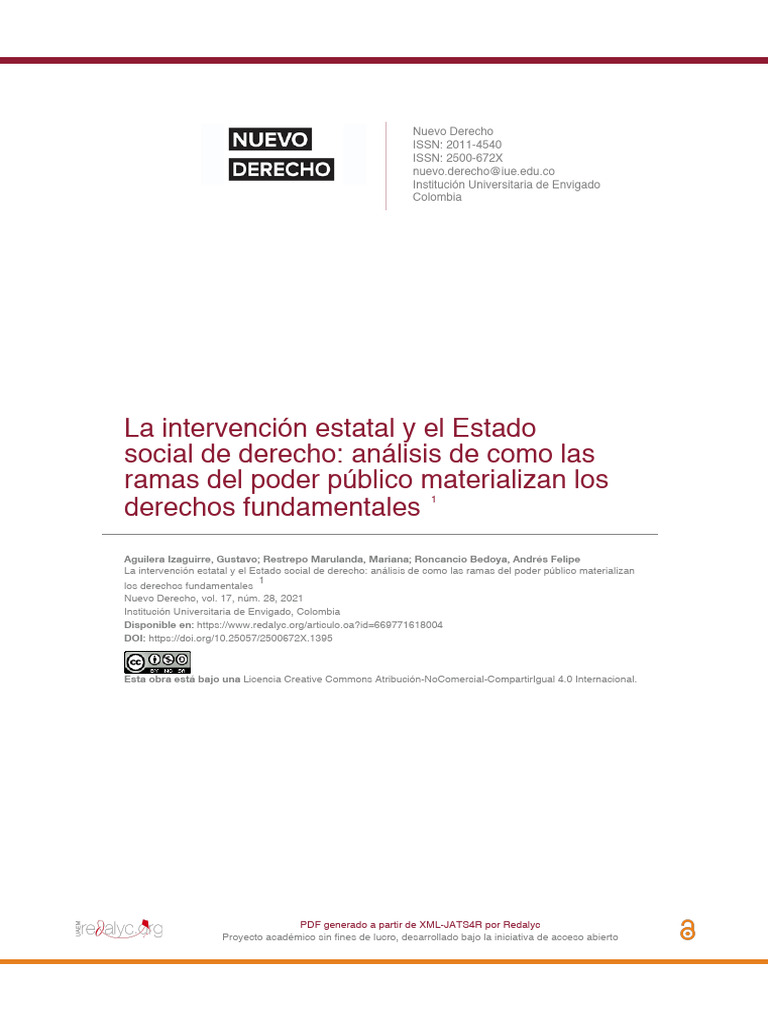 Intervención estatal y derechos fundamentales | PDF | Juez | Constitución