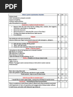 Lower Limb Neurological Examination OSCE Checklist Geeky Medics | PDF ...