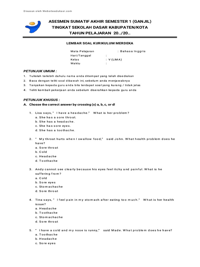 SAS Bahasa Inggris | PDF