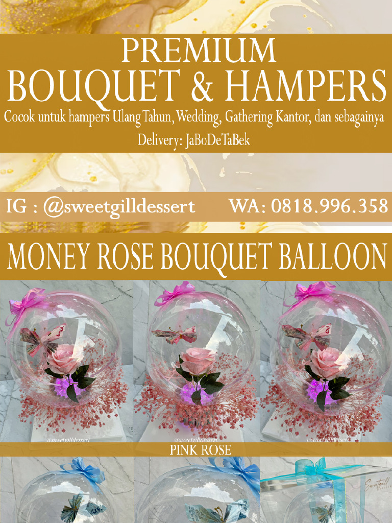 PL Bouquet, Hampers, Cake Sweetgilldessert | PDF