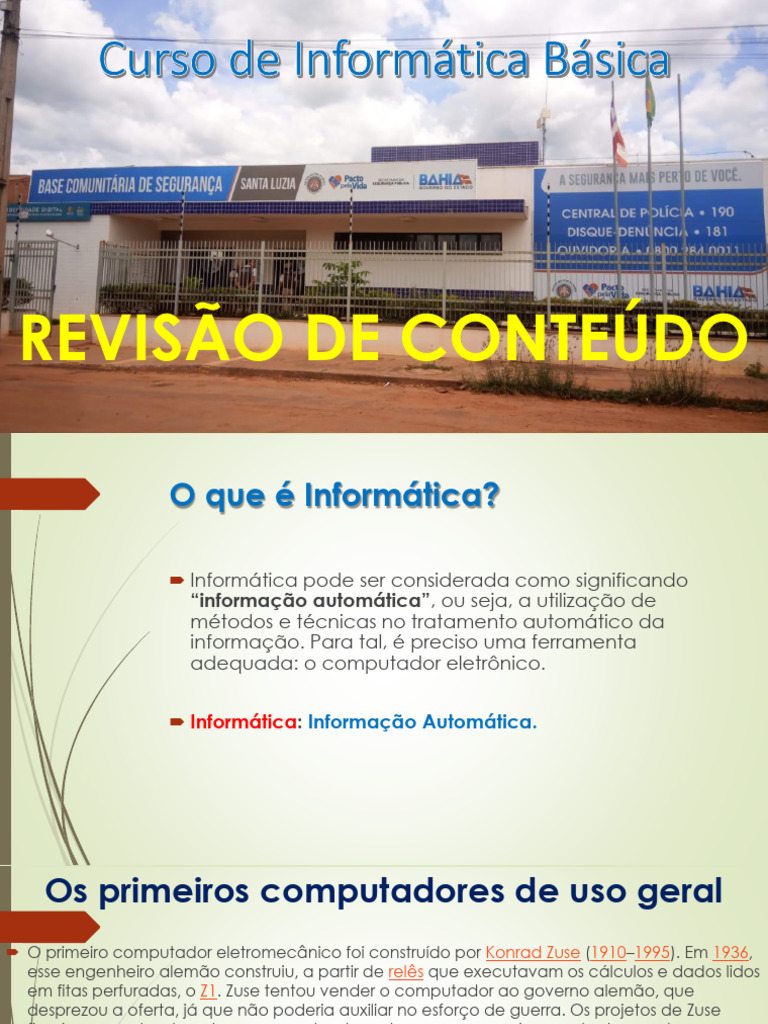 O que é Informática Automática? | PDF | Vírus de computador | Informática
