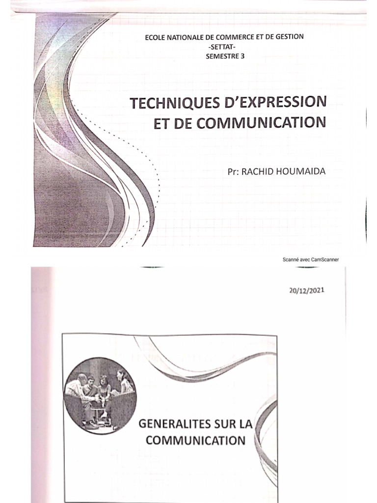 Cours Tec s3 | PDF