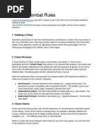 DnD 5E Chase Rules and Mechanics | PDF | Leisure | Nature
