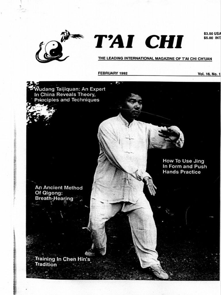 Tai Chi Chuan Journal 16.1 | PDF