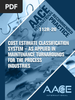 AACE-Nº-18R-97 - Estimated Cost Classification System PDF | PDF ...