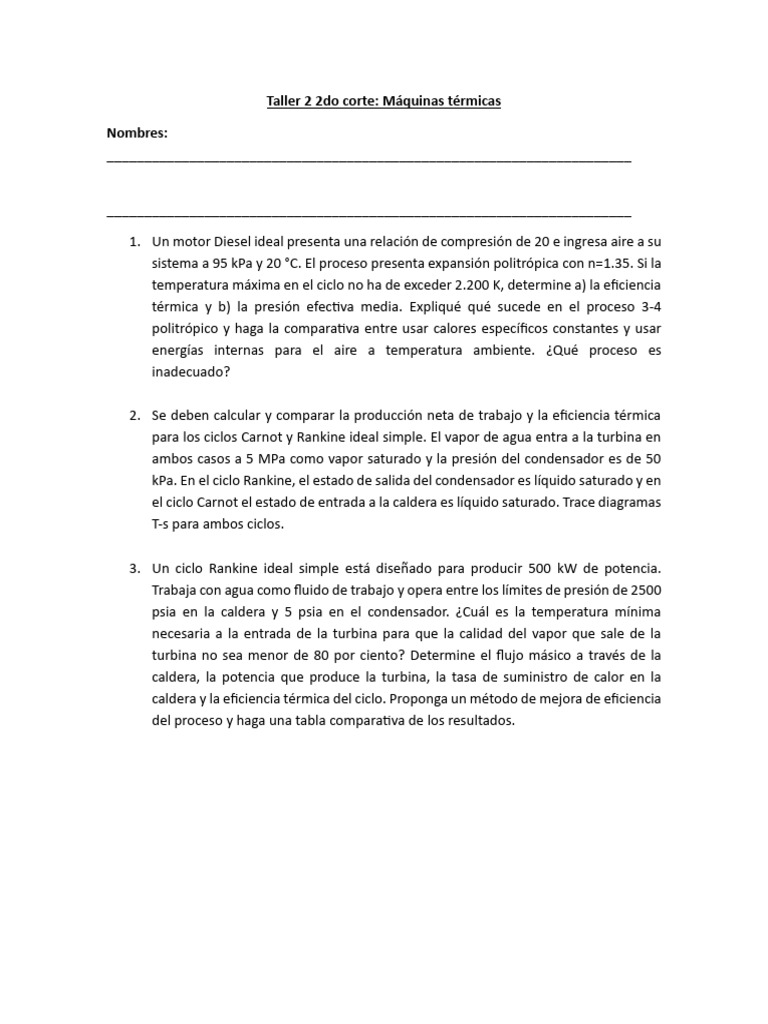 Taller 2 2do Corte | PDF