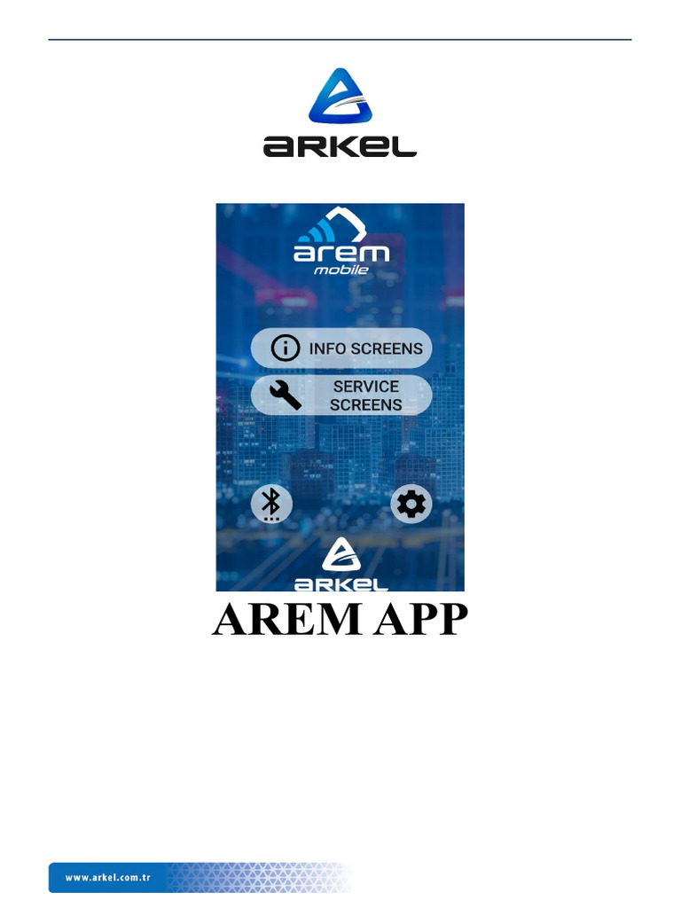 Arem Mobile User Manual.V101.es | PDF | Aplicación movil | Bluetooth