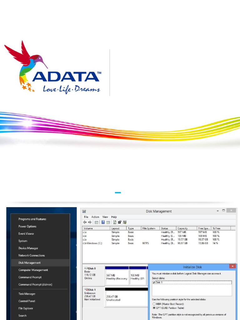 CreateNewVolume Win8.1 Win10 | PDF