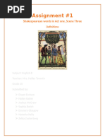 Shakespearean Glossary Terms Explained | PDF | William Shakespeare ...
