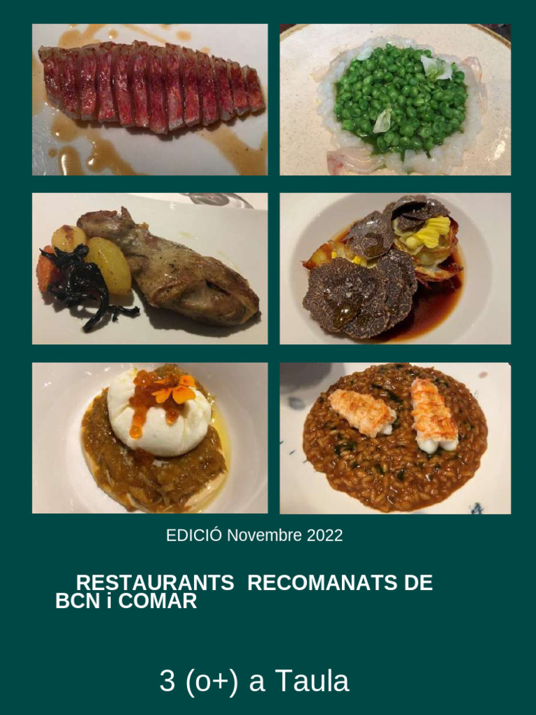 Restaurants BCN | PDF