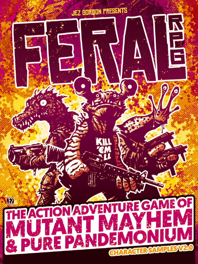 Feral RPG Character Samples | PDF | Copyright | License