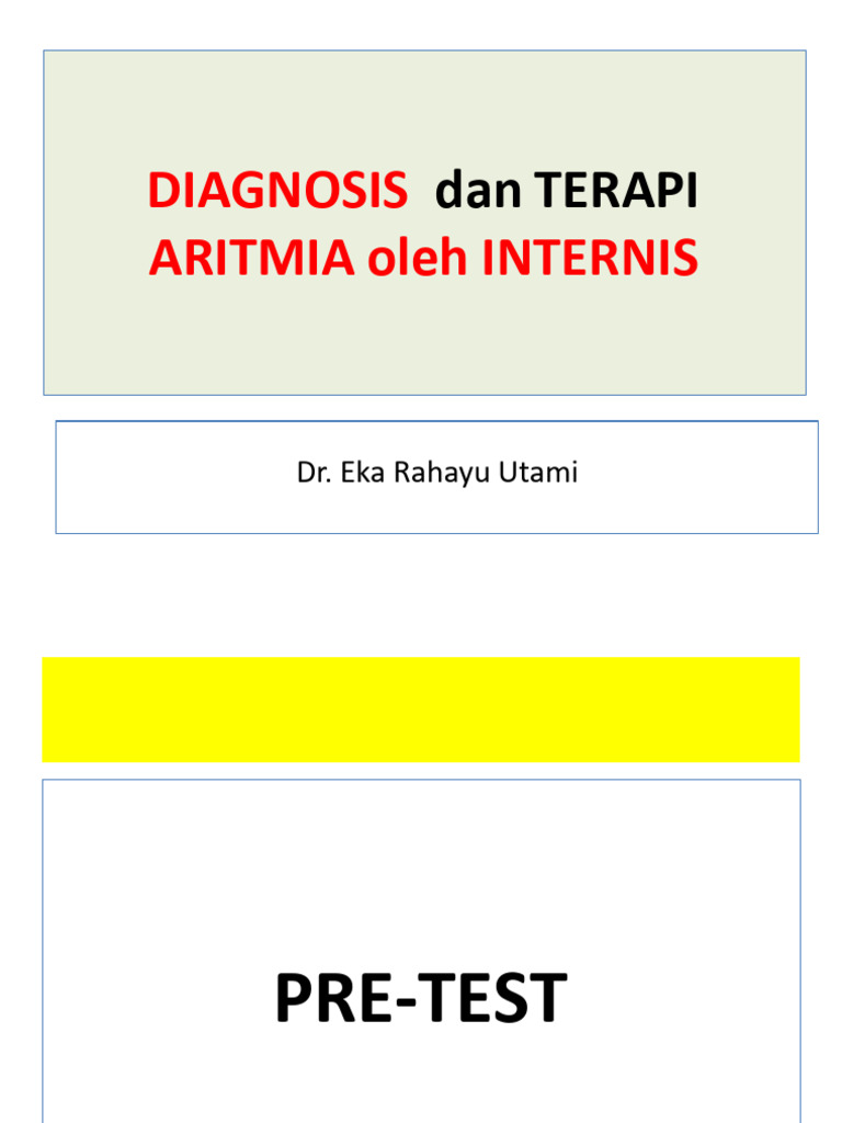Diagnosis Dan Terapi | PDF