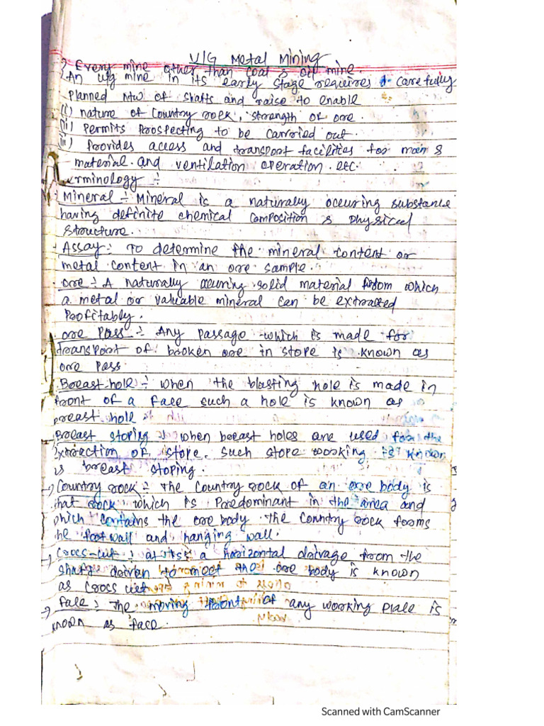 Ug Metal Mining | PDF