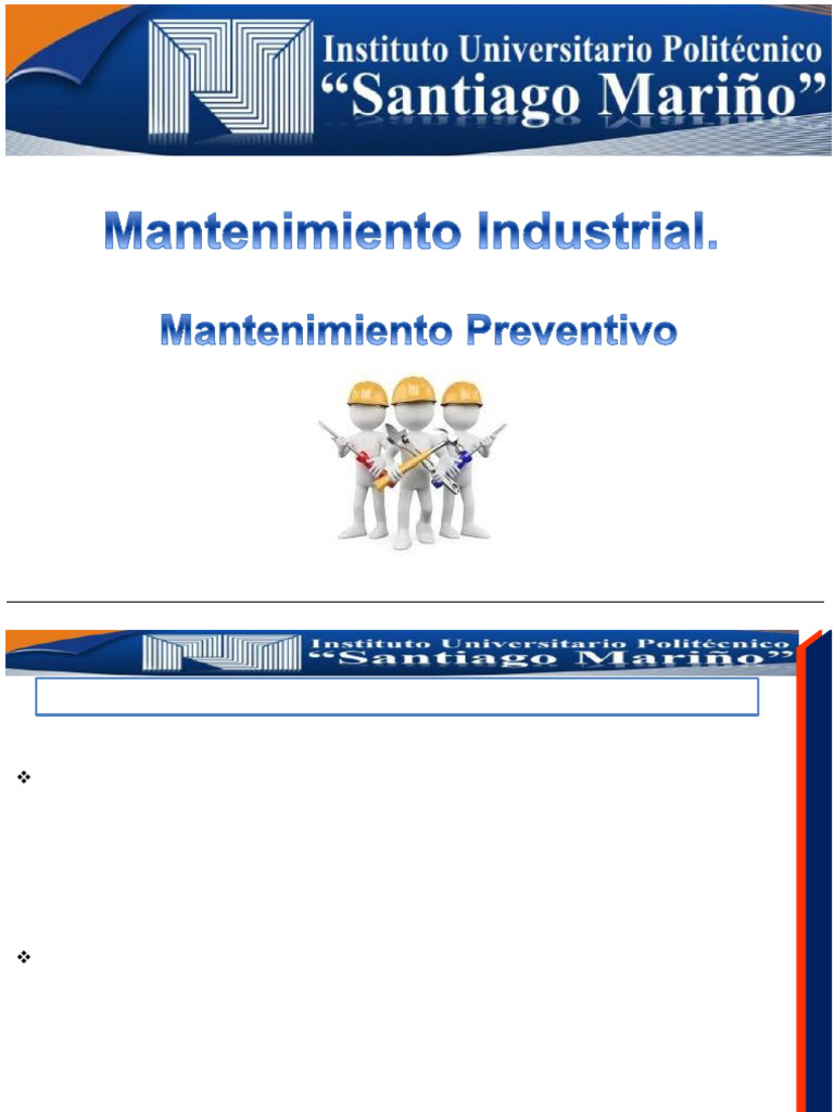 Mantenimiento Preventivo Eficaz | PDF | Planificación | Ingeniería mecánica