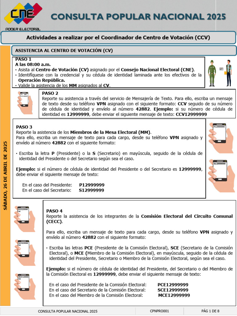 Protocolo de Actividades CCV CPN2025-2 | PDF