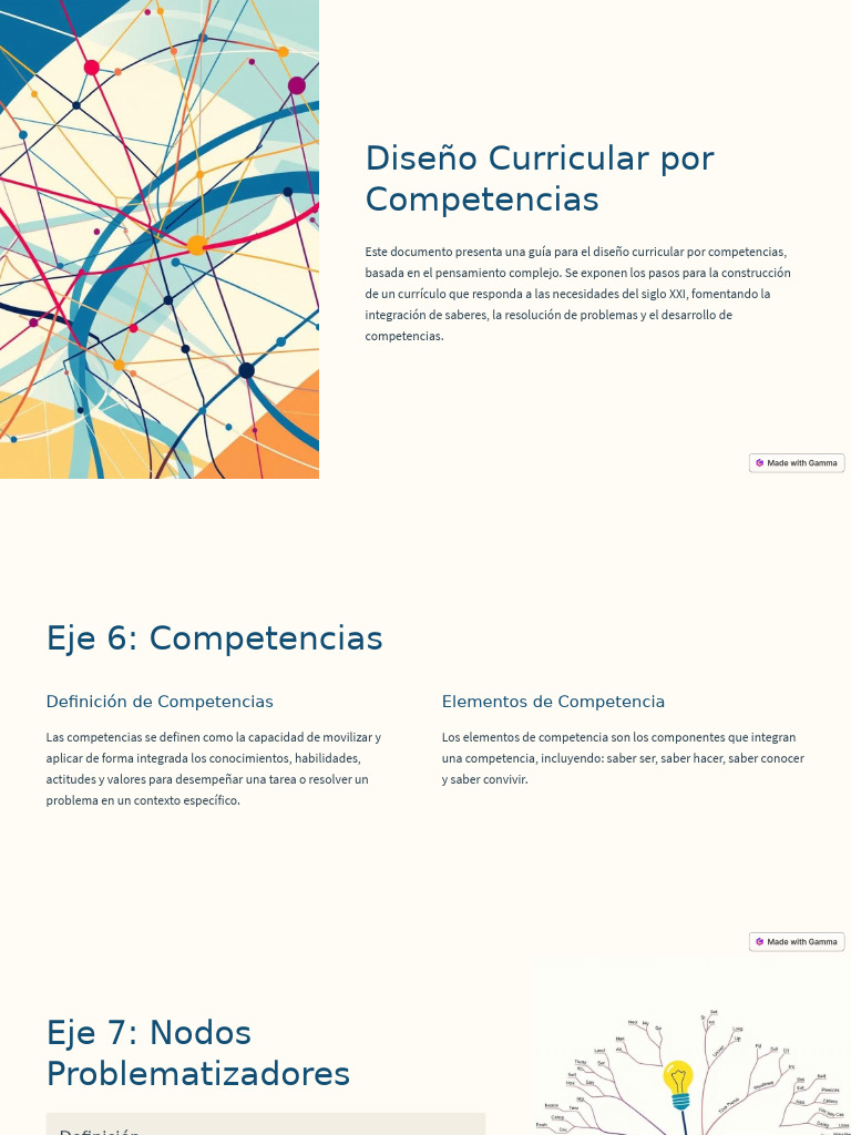 Diseno Curricular Por Competencias | PDF