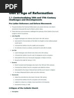 Causes and Consequences of The Protestant Reformation | PDF | Max Weber ...