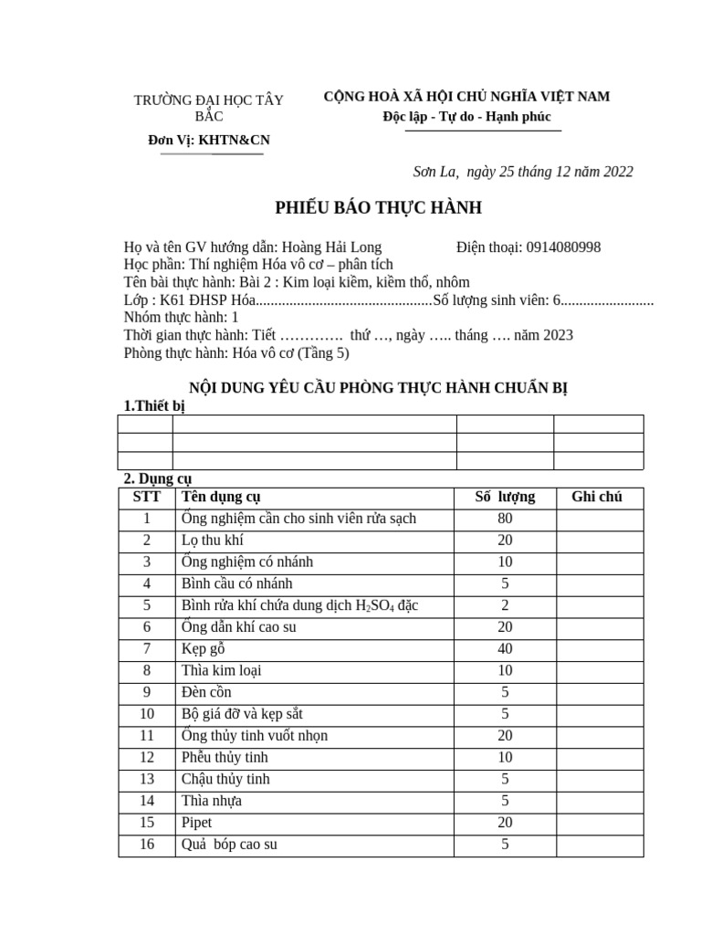 Thuchanh Bai 2 | PDF