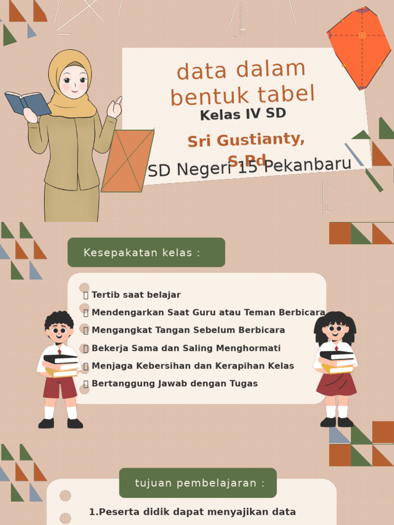 Data Dalam Bentuk Tabel | PDF