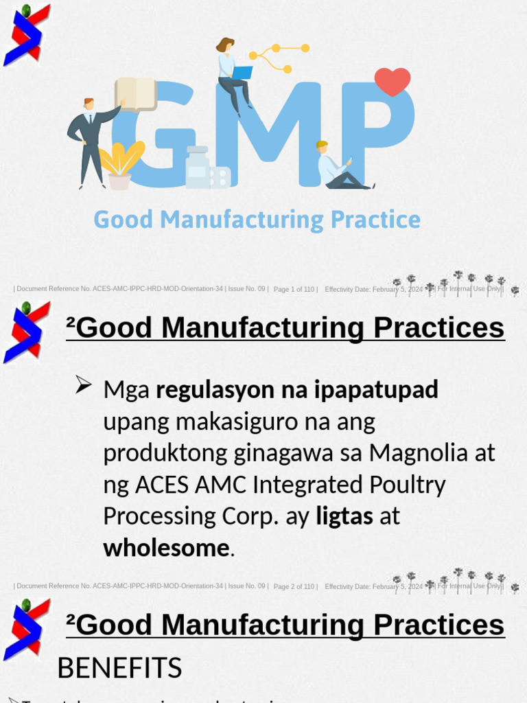 GMP Module ( New) 1 | PDF