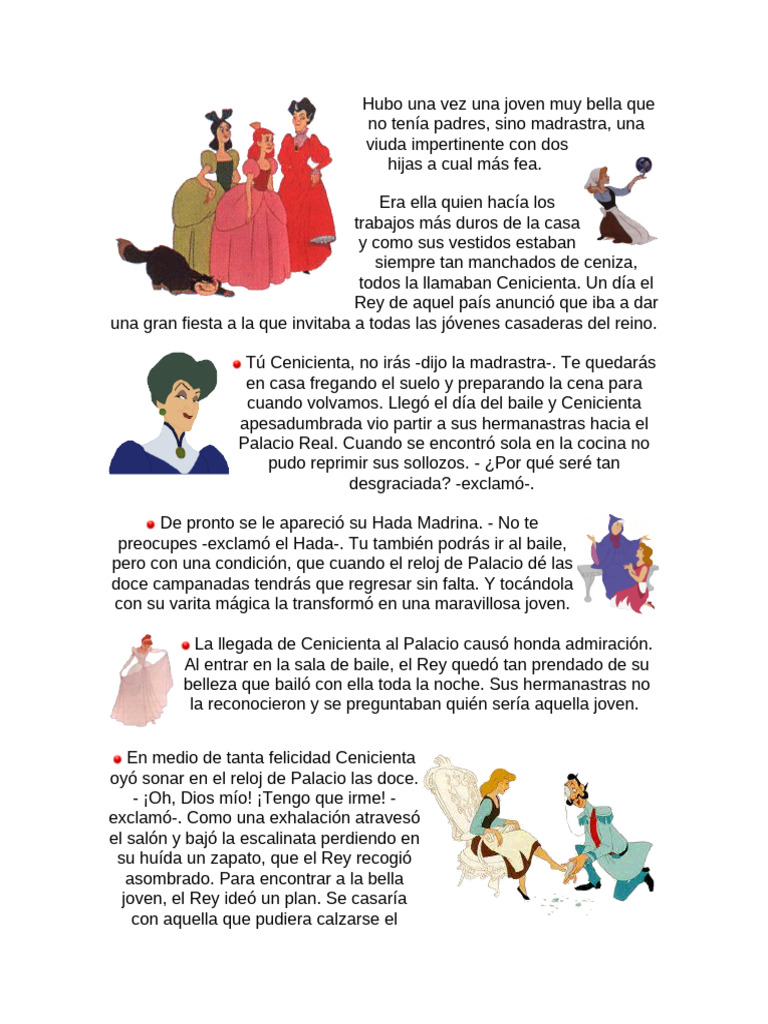 Cuento de Cenicienta | PDF