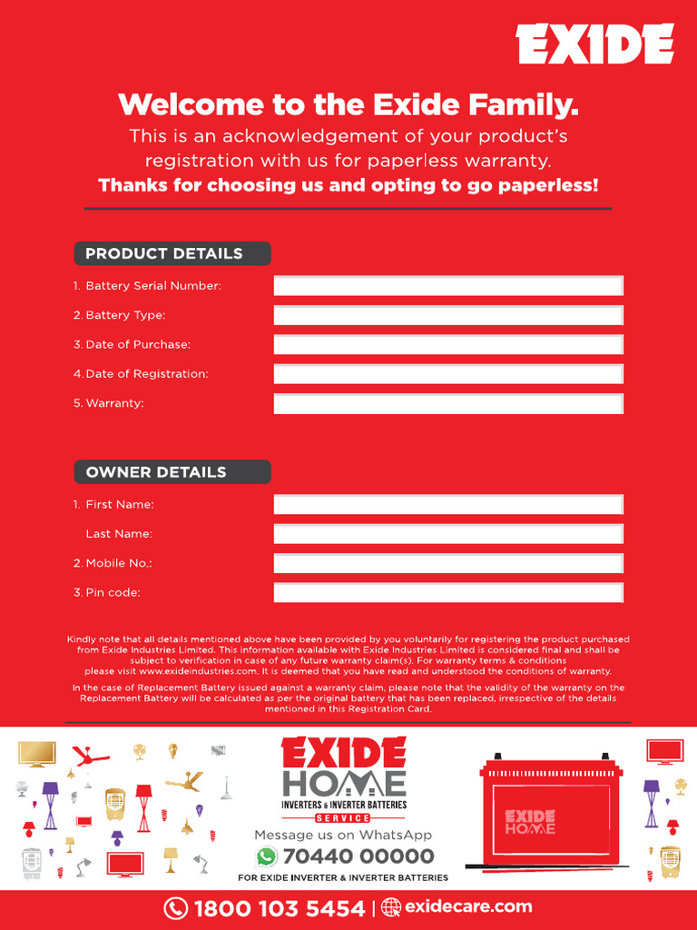 SUMIT-CHAUHAN-A1H2E749651-Battery Registration | PDF