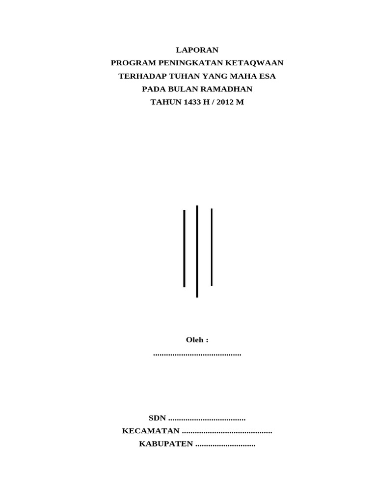 Contoh Program Kegiatan Ramadhan Di Seko | PDF