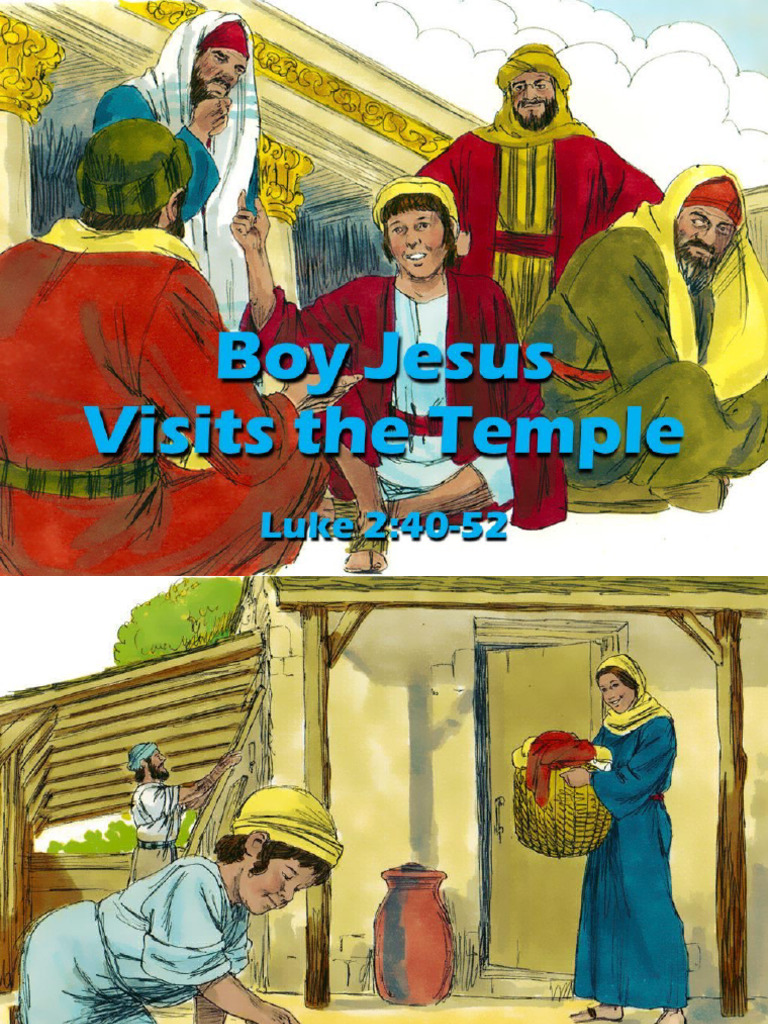 5 Boy Jesus Visits The Temple - Mary1 | PDF | Jesus | Saint Joseph