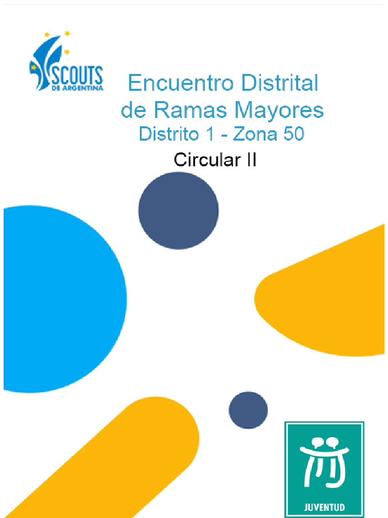 Circular II Encuentro | PDF
