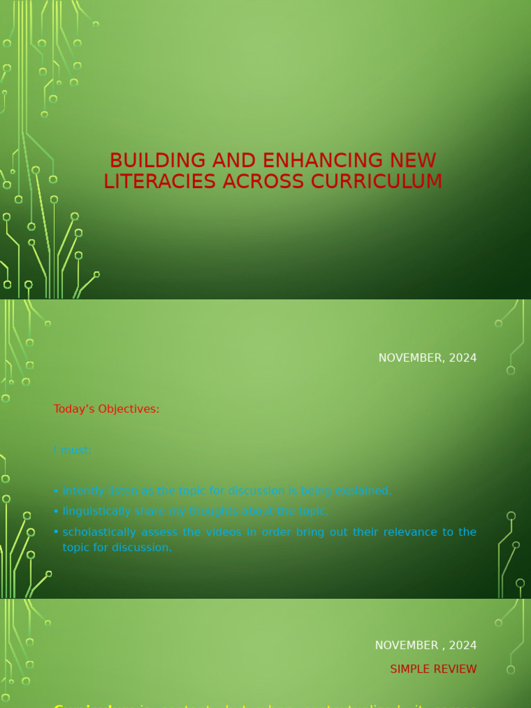 6 Building and Enhancing | PDF | Curriculum | Teachers