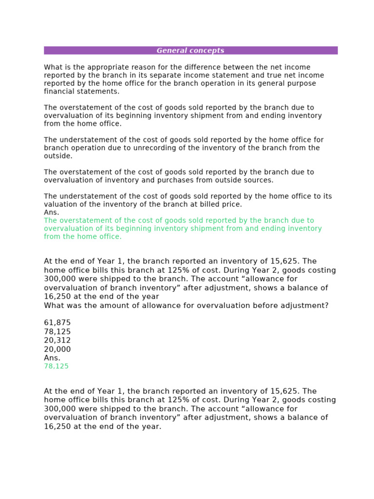 AFAR T2.3 Group-Accounts | PDF | Mergers And Acquisitions | Goodwill ...