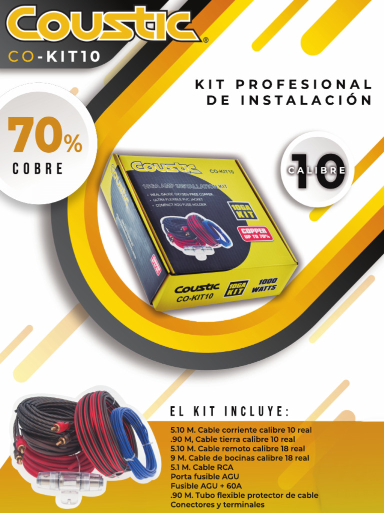 Brouchure Coustic Kits | PDF