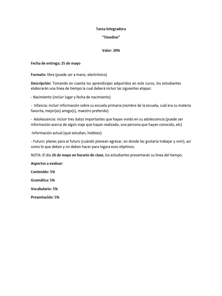 Tarea Integradora Ing 2 | PDF