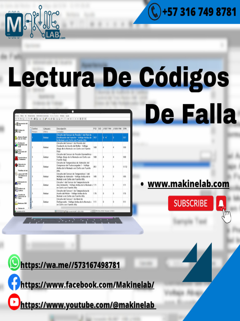 Lectura de Códigos de Falla | PDF