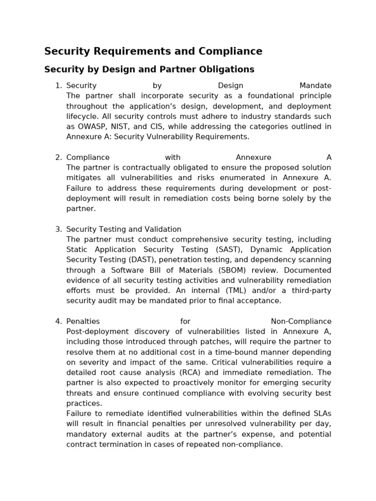 Annexure - Security Guidelines | PDF | Security | Computer Security