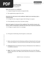 Reteach To Build Understanding Key | PDF | Circle | Equations