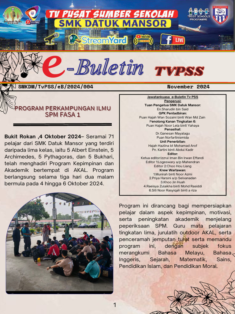 E buletin bulan November | PDF