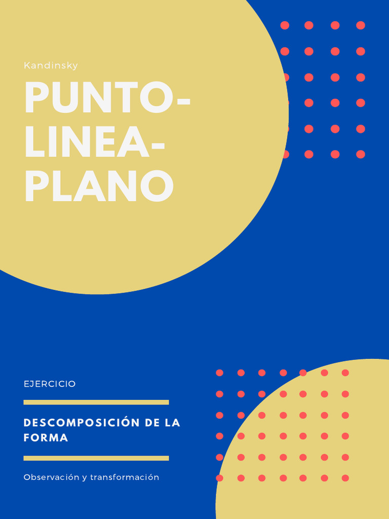 Punto - Linea-Plano | PDF